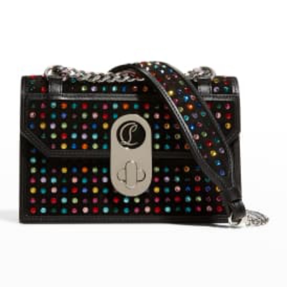Christian Louboutin | Bags | Christian Louboutin Jeweled Elisa Purse ...